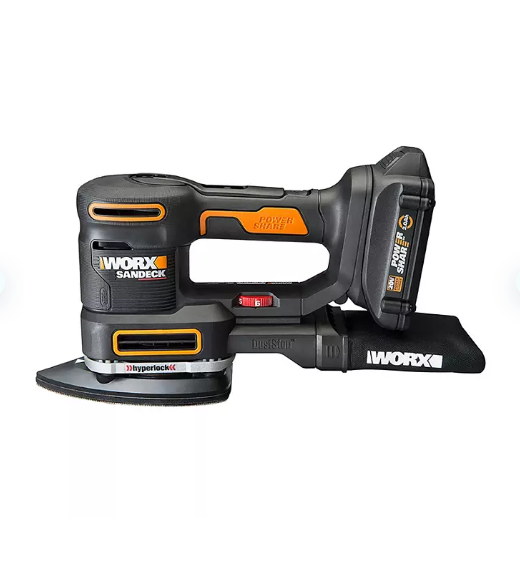 Worx 20V Power Share Cordless Sandeck 5-in-1 Multi-Sander 2 – Openbax