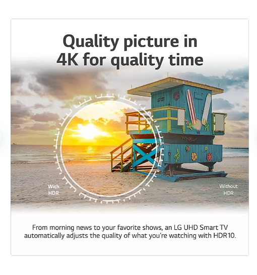 LG 75" Class UR8000 series LED 4K UHD Smart webOS 23 w/ ThinQ AI TV ...