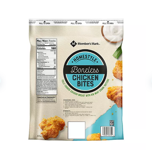 Member's Mark Homestyle Boneless Chicken Bites (4 lbs.) – Openbax