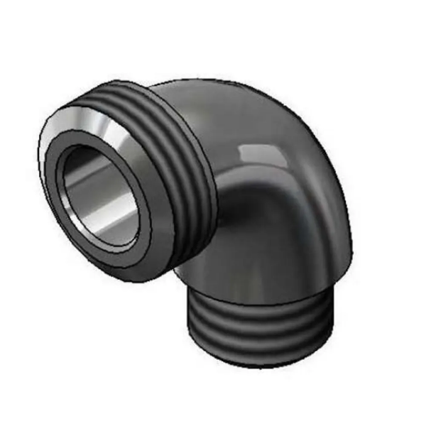 T&S 001618-40 Spout w/ Male Garden Outlet and 1/2" NPT Male Inlet, Chr ...