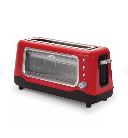 Dash Clear View Toaster: Extra Wide Slot Toaster with See Through Wind ...