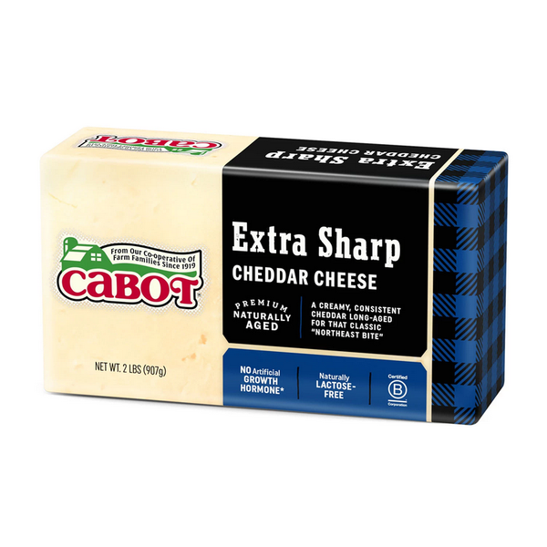 Cabot Extra Sharp Cheddar Cheese (2 lbs.) – Openbax