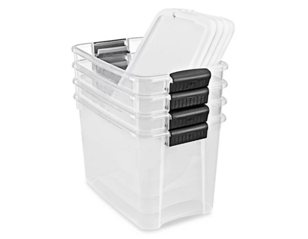 Clear Storage Boxes - 18 x 12 x 12" – Openbax