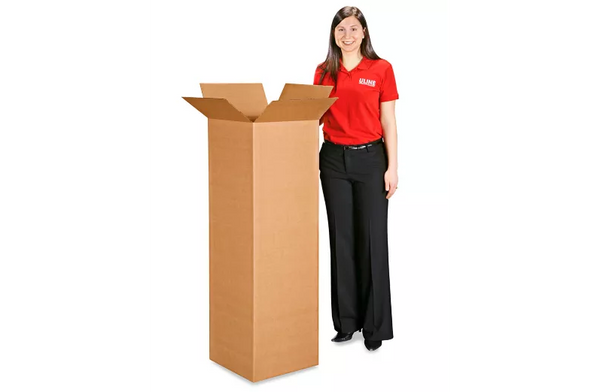 15 x 15 x 48" Tall Corrugated Boxes – Openbax