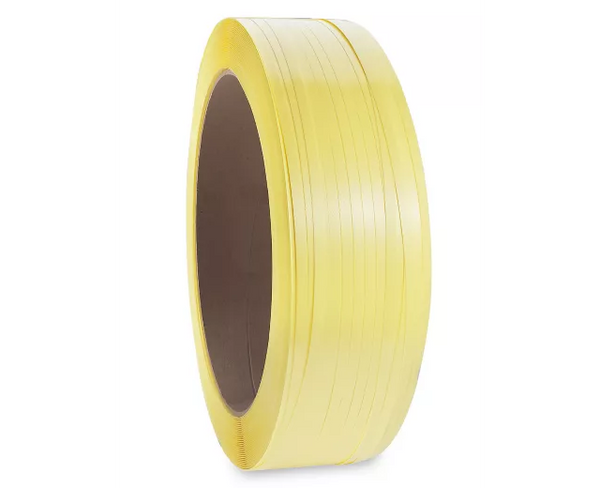 Poly Strapping - 1⁄2" x .024" x 7,200', Yellow – Openbax