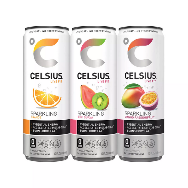 Celsius Essential Energy Sparkling Variety Pack (12 fl. oz. 18 pk ...
