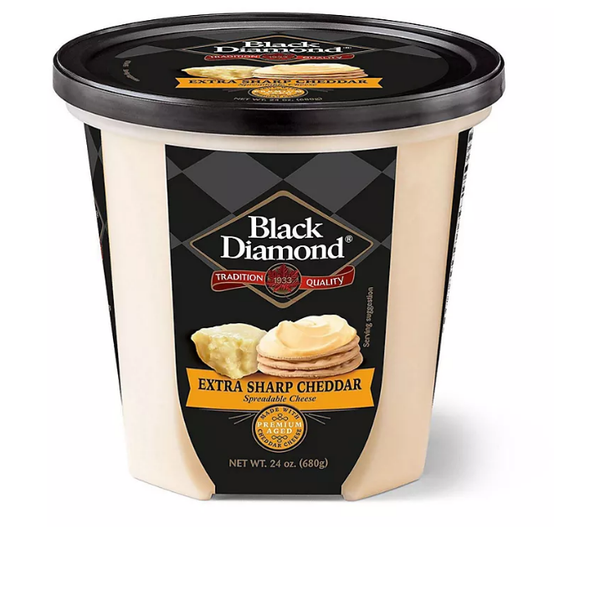 Black Diamond Extra Sharp Cheddar Cheese Spread (24 oz.) – Openbax