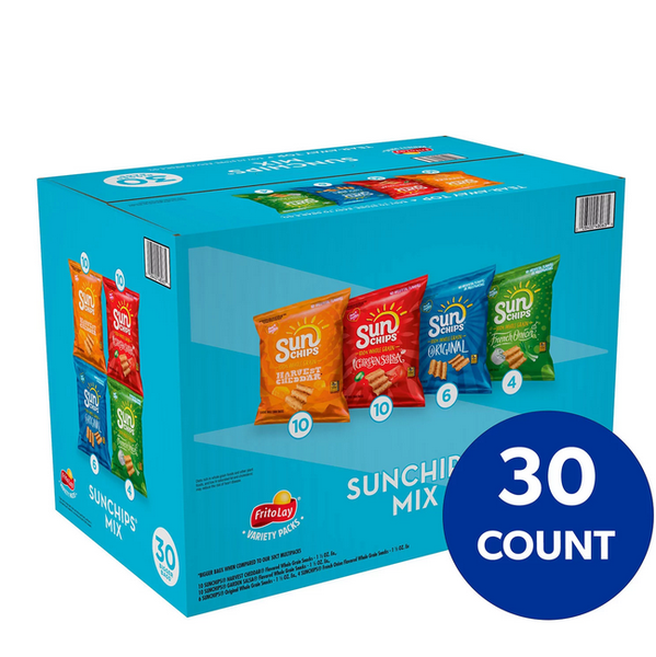 SunChips Mix Variety Pack (30 pk.) – Openbax