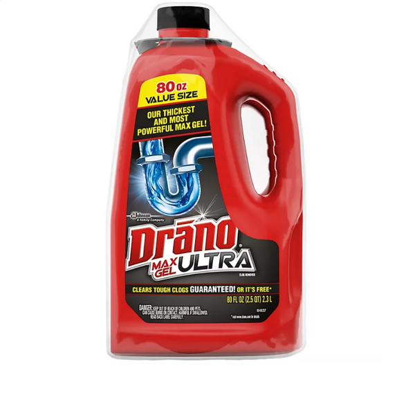 Drano Max Ultra Gel Clog Remover (80 fl. oz./bottle, 2 pk.) – Openbax