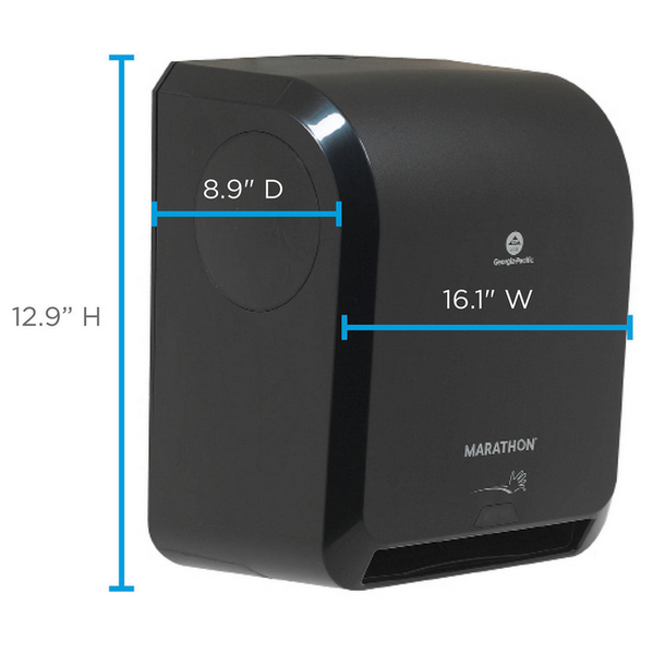 Marathon Automated Paper Towel Dispenser. Black – Openbax