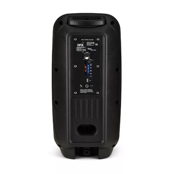 QFX 2" x 8" Bluetooth Rechargeable Speaker with LED Lights – Openbax