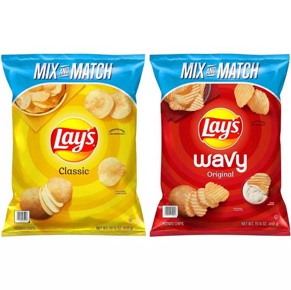 Lays Classic & Lays Wavy Potato Chips - Pick n' Pack – Openbax