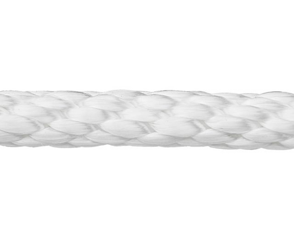 Solid Braided Nylon Rope - 3⁄8" x 500', White – Openbax