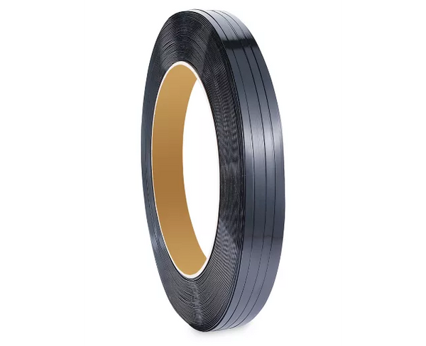 Polyester Strapping - 5⁄8" x .025" x 2,200', Black – Openbax