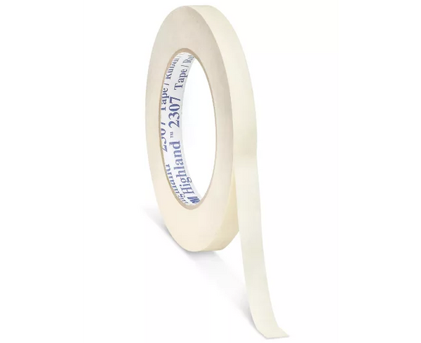 3M 2307 General Purpose Masking Tape - 1⁄2" x 60 yds – Openbax