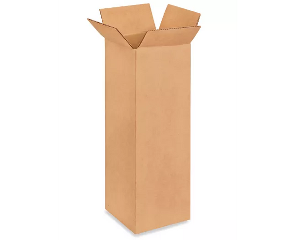 4 x 4 x 12" Tall Corrugated Boxes – Openbax