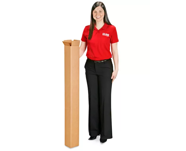 5 x 5 x 50" Tall Corrugated Boxes – Openbax