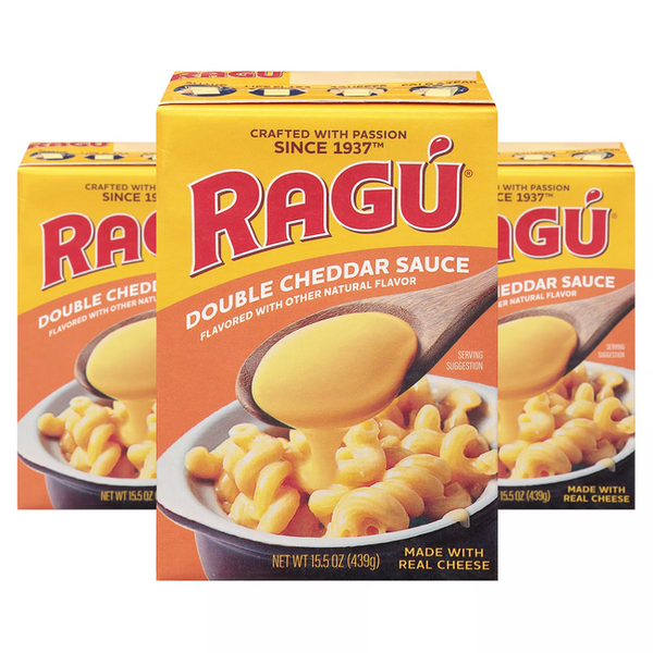 Ragu Double Cheddar Cheese Sauce (46.5oz. 3 pk.) – Openbax